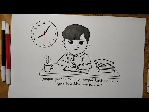 Cara Menggambar Ilustrasi Karya Sastra