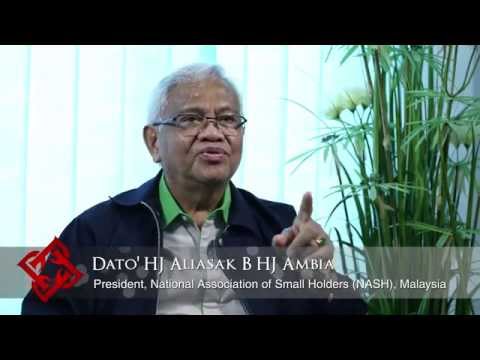 NASH President Aliasak Ambia on the importance of the palm oil industry to Malaysian small holders