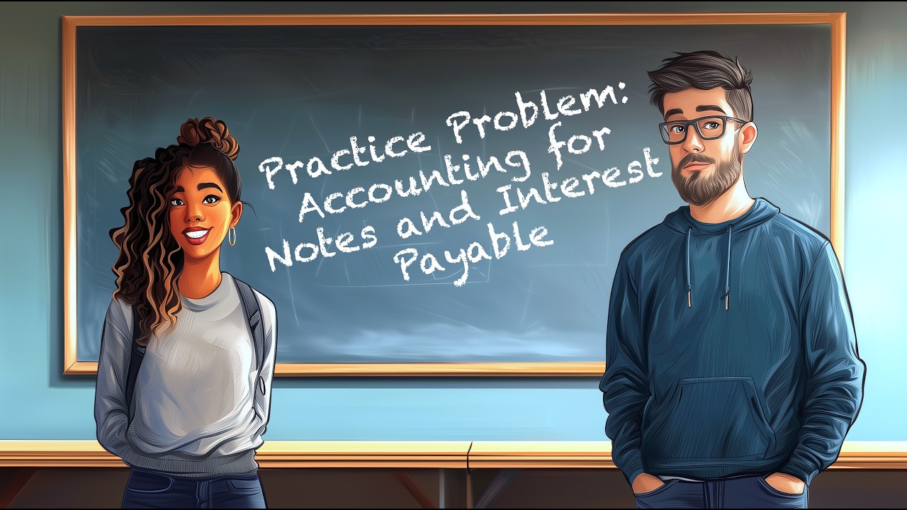 Practice Problem NOTE-01: Accounting for Notes and Interest Payable