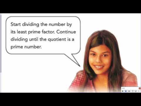 1.1 Prime Factorization (2019-2020)