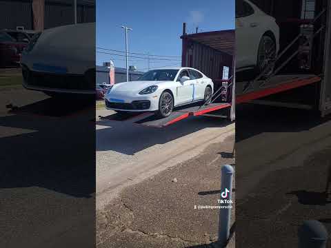 How Do You get a Porsche off the Truck?