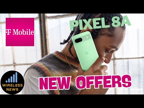 T-Mobile: Get a FREE Google Pixel 8a, New and Existing Customers