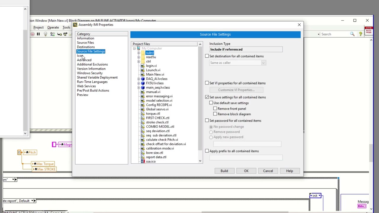 The VI is not executable