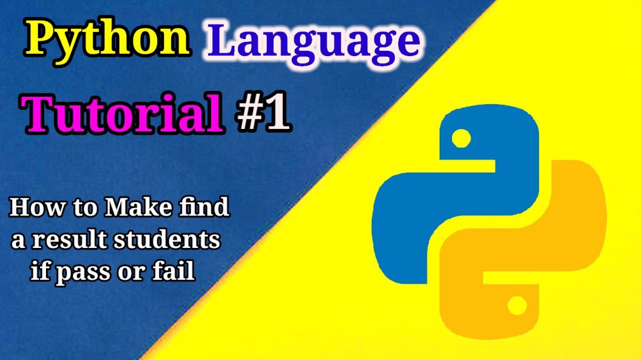 Check Pass Fail Program Using If Statement InPython| python program| No Talk#python#brightfuturetech