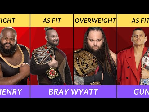 WWE SUPERSTARS WRESTLERS WHO USED TO BE OVERWEIGHT