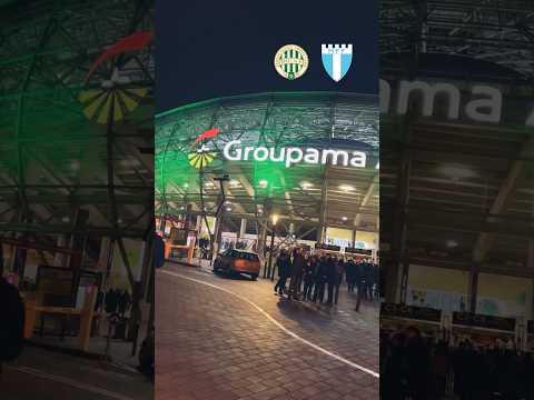 Matchday Experience in Budapest Groupama Arena⚽️🏟️ Ferencváros🇭🇺-Malmö🇸🇪 EUROPE LEAGUE 2024/25