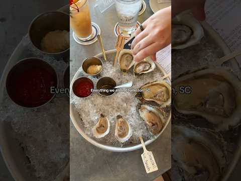 Everything we ate in Charleston, SC | food guide restaurants summer vacation things to do
