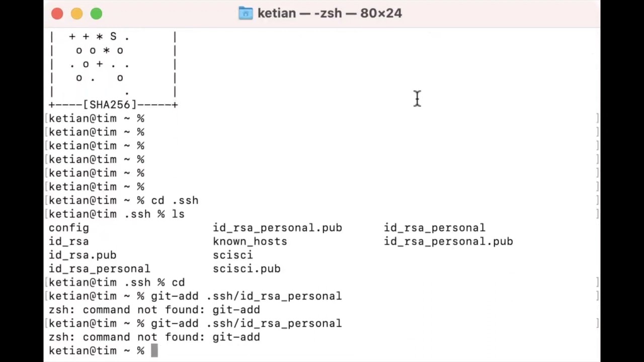 Generating Multiple SSH Keys settings for different GitHub account