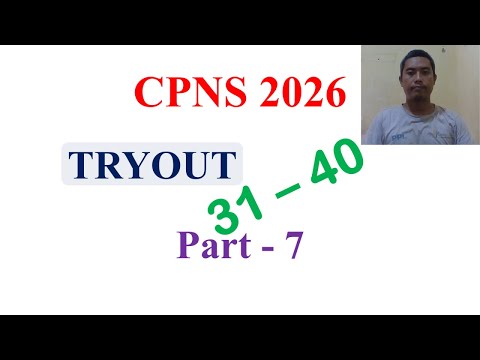 CPNS 2026 Preparation - TRYOUT Part - 7 (41-50)