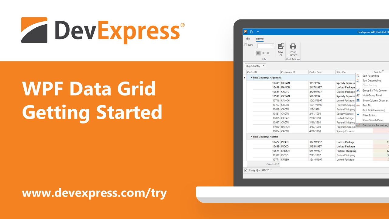 WPF Data Grid: Getting Started
