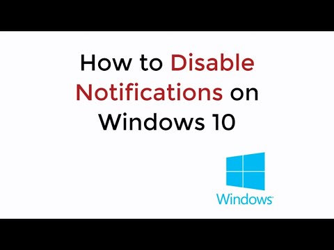 How to Disable Notifications on Windows 10 (2020)