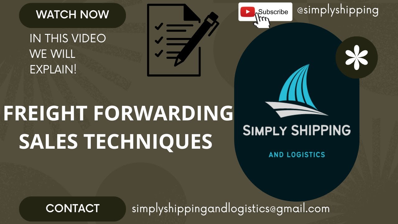 Effective Freight Forwarding Sales Strategies!