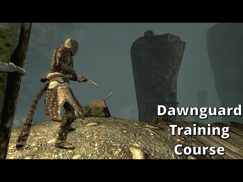 Skyrim Hidden Location - Dead Drop Falls (Dawnguard Training Course)