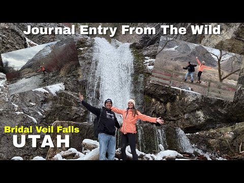 We Found an Epic Waterfall in Utah… Then Crashed a Proposal?! | Bridal Veil Falls Hike
