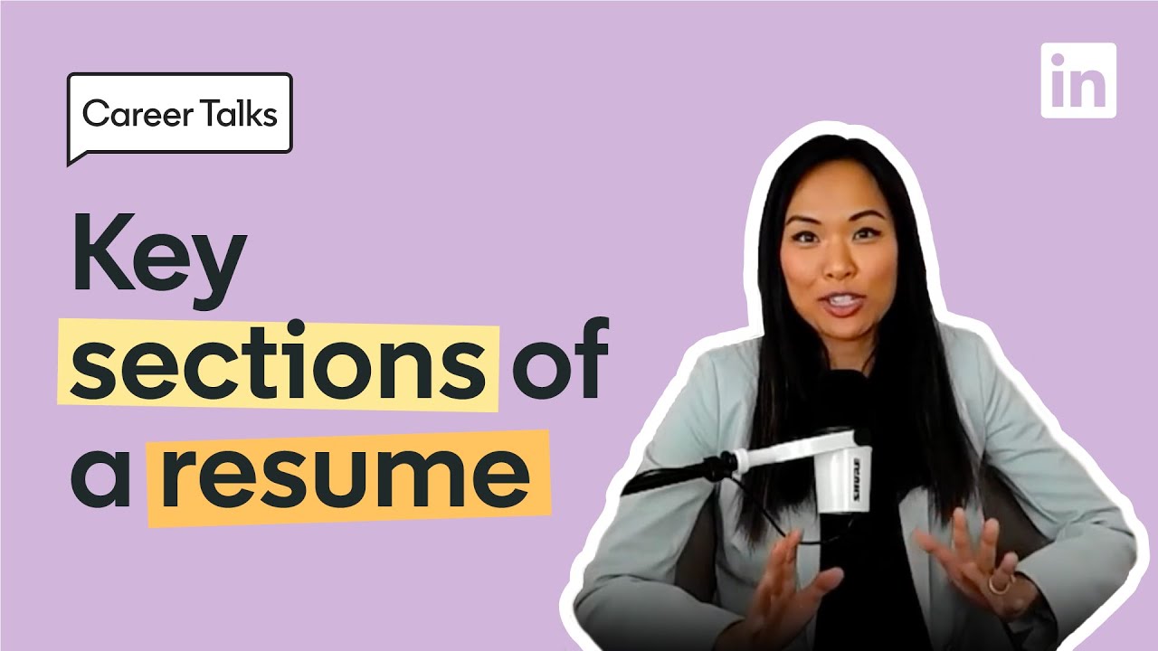 How to Write a Resume: 3 Main Resume Sections