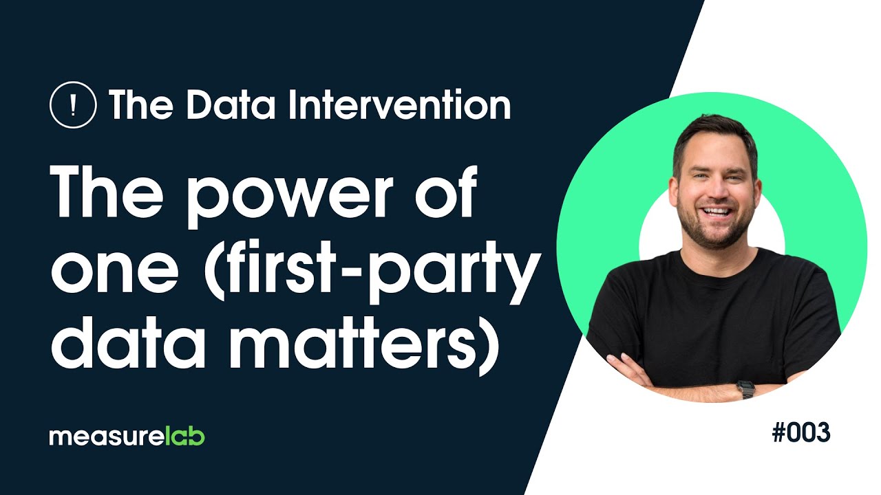 The Data Intervention - Why first-party data matters