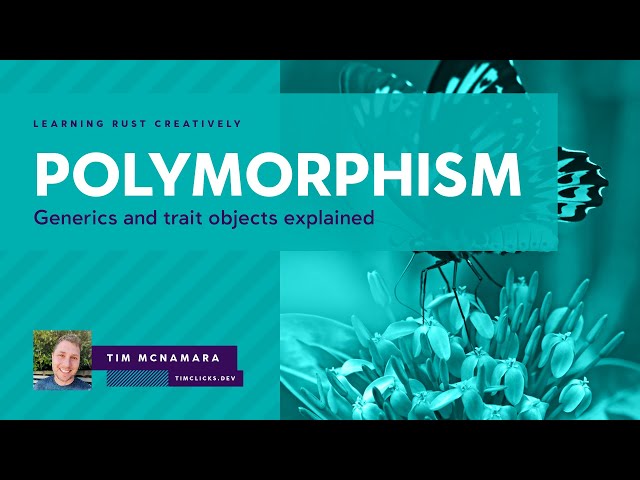 Rust Polymorphism Generics And Trait Objects Explained Timclicks Tim Mcnamara