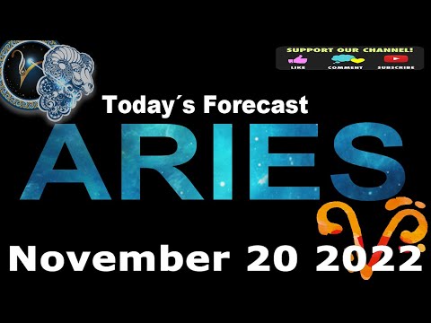 Daily Horoscope ARIES November 20 2022
