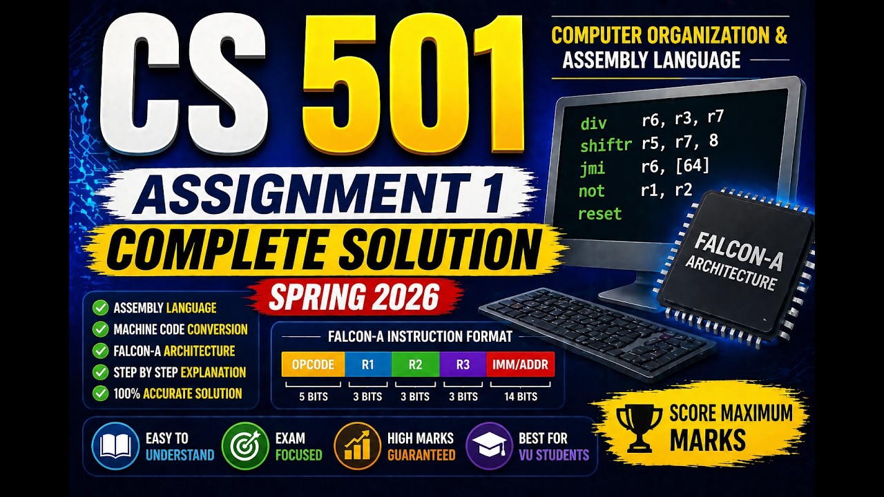 cs 501 assignment 1 solution spring 2026