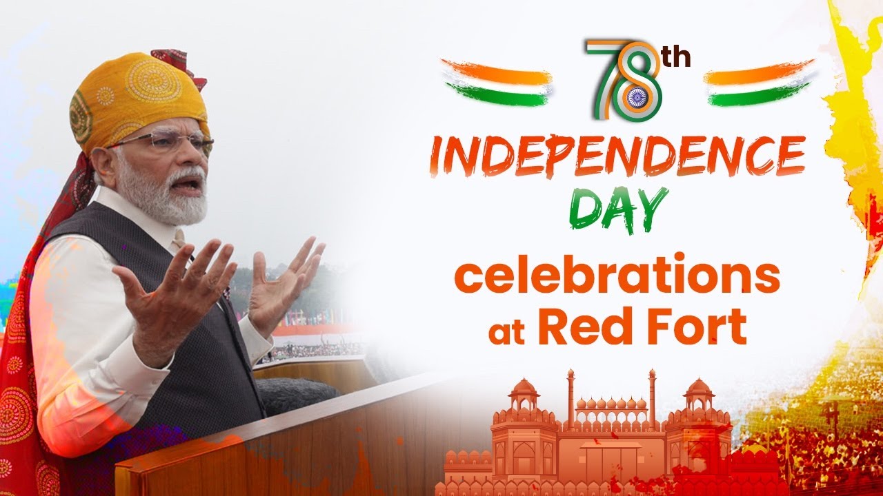 LIVE: PM Shri Narendra Modi addresses the nation on 78th Independence Day at Red Fort