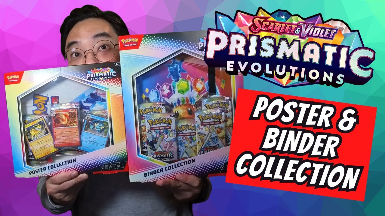 What's inside the Prismatic Evolutions Poster Collection & Binder Collection?