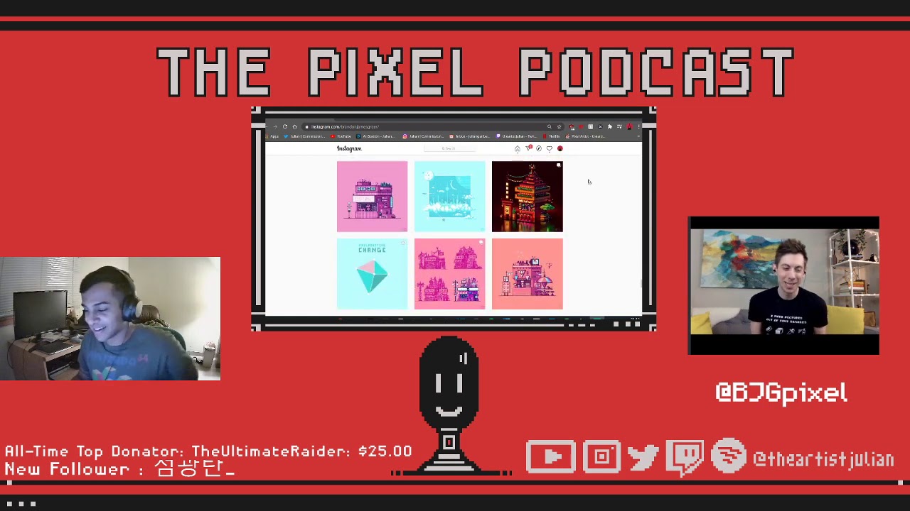 The Pixel Podcast Ep #14 Feat. @BJGpixel