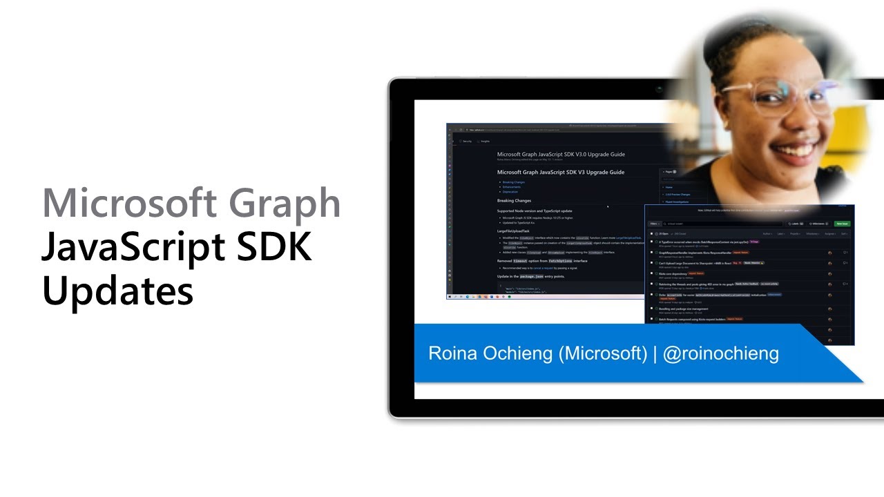 Microsoft Graph JavaScript SDK Updates