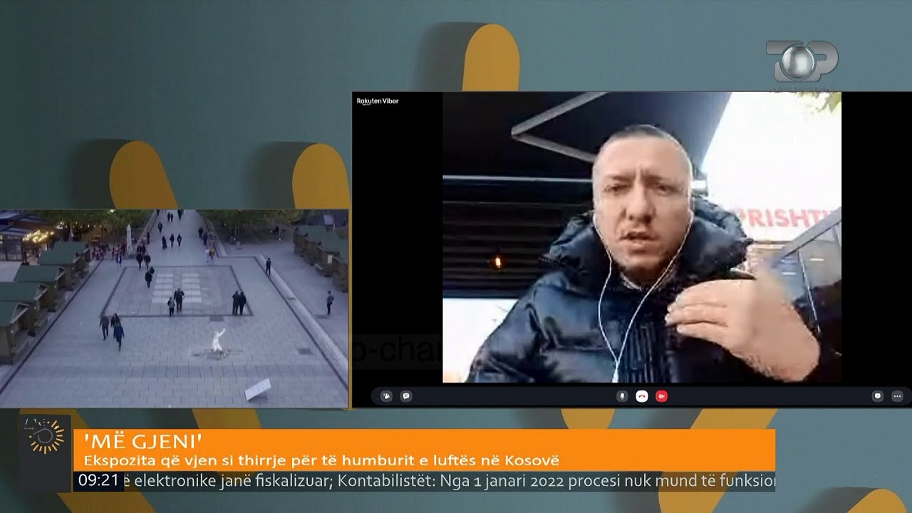 Wake Up/ Artisti Eroll Murati: Ekspozitën për të humburit në Kosovë dua ...