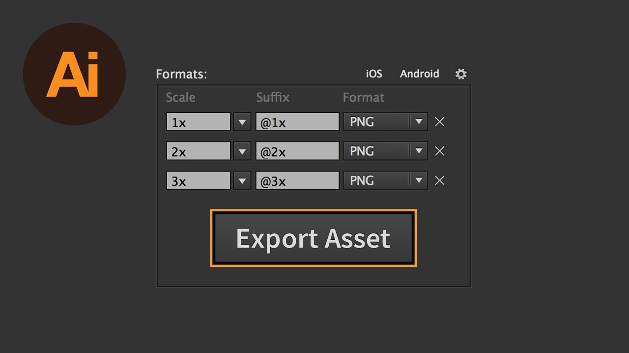 How to Quickly Export Assets in Illustrator