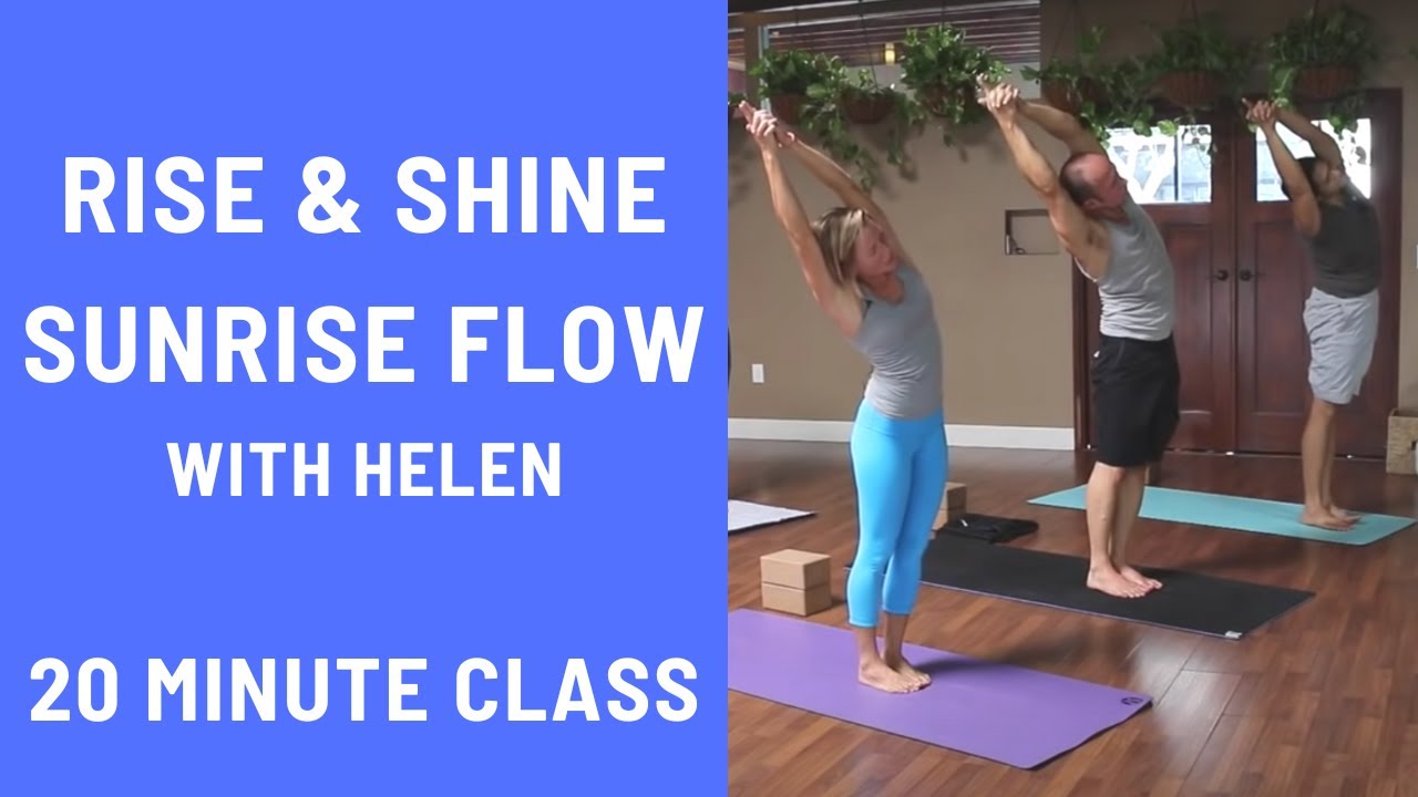 20 Minute Yoga Class - Rise & Shine Sunrise Flow