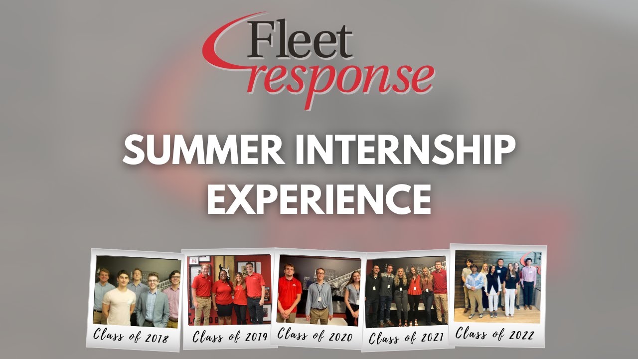 Fleet Response Internship Experience