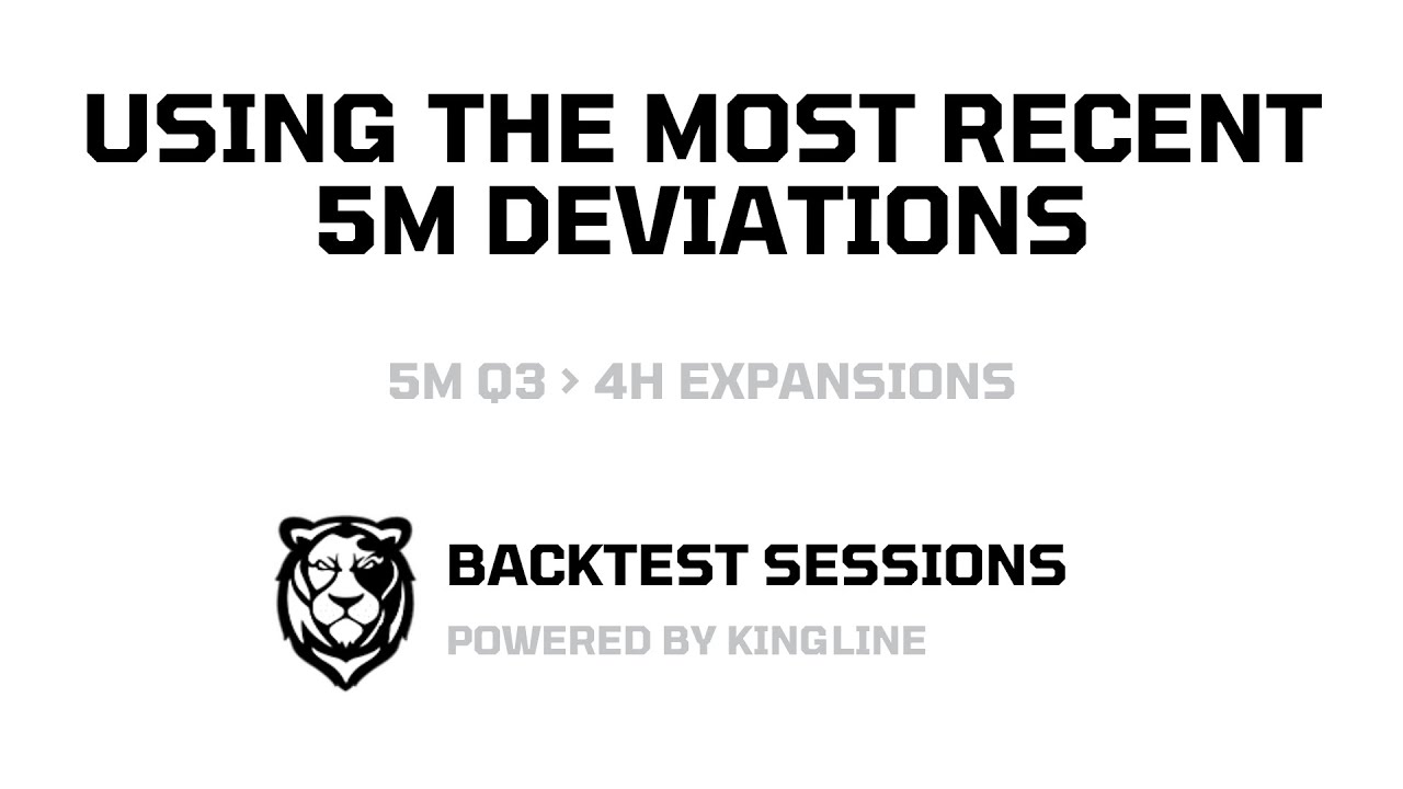 Using the Most Recent 5m Deviations | Backtest Sessions