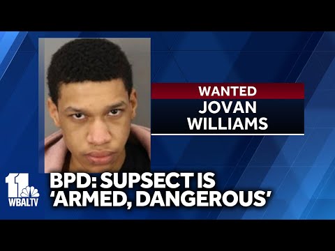 Baltimore, Maryland cops looking for Washington, DC’s Jovan Williams ...