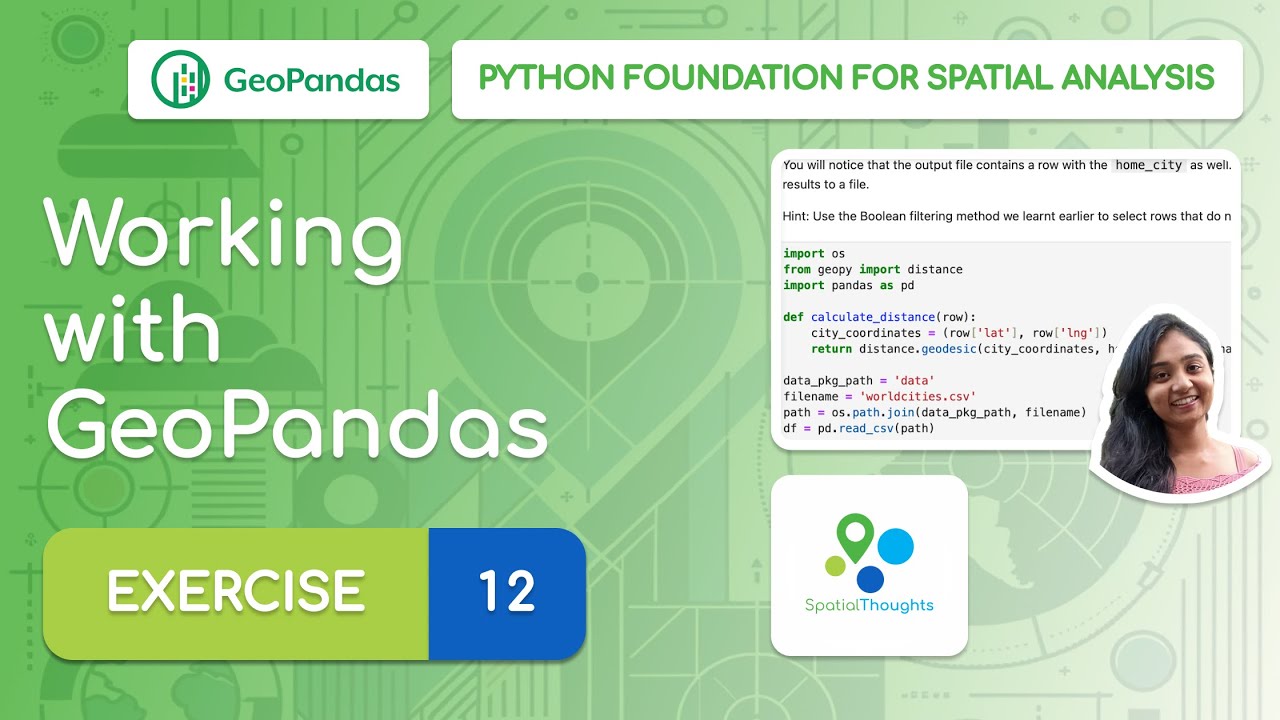 Exercise 12 - Working with GeoPandas - Python Foundation for Spatial Analysis