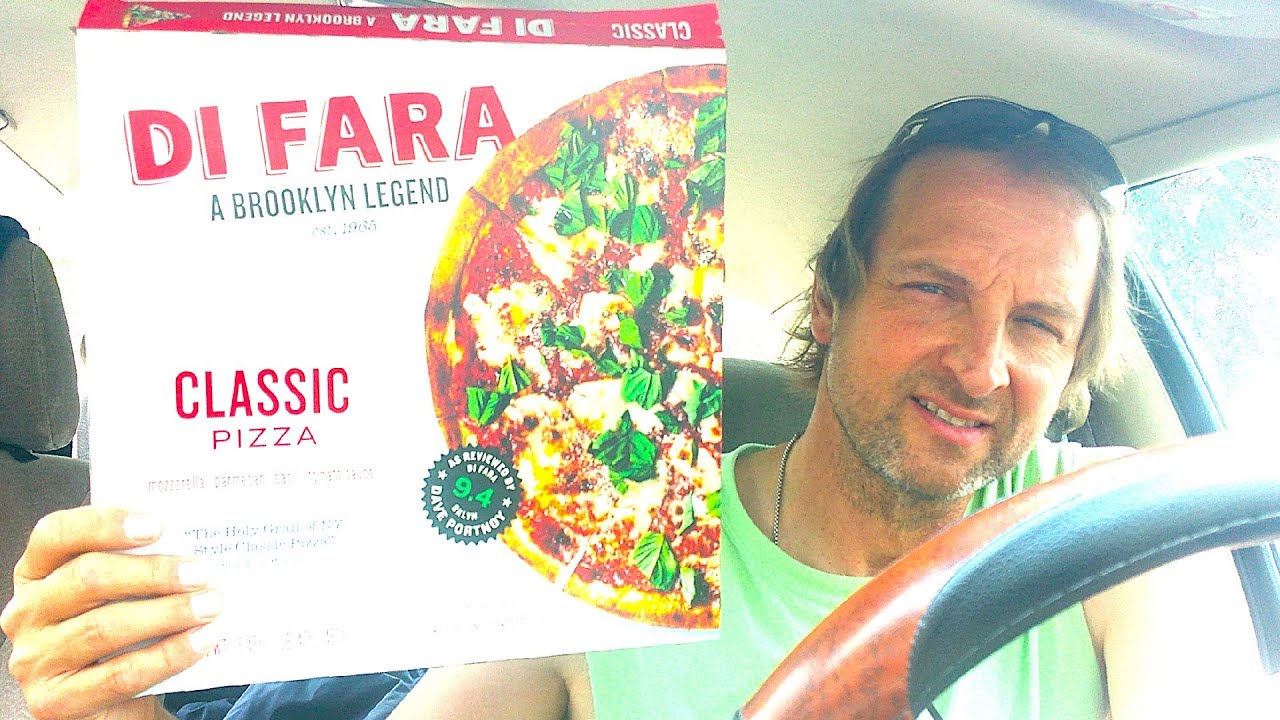 Guru Coming Around The Mountain - Di Fara Frozen Pizza Review - #frozenpizzas