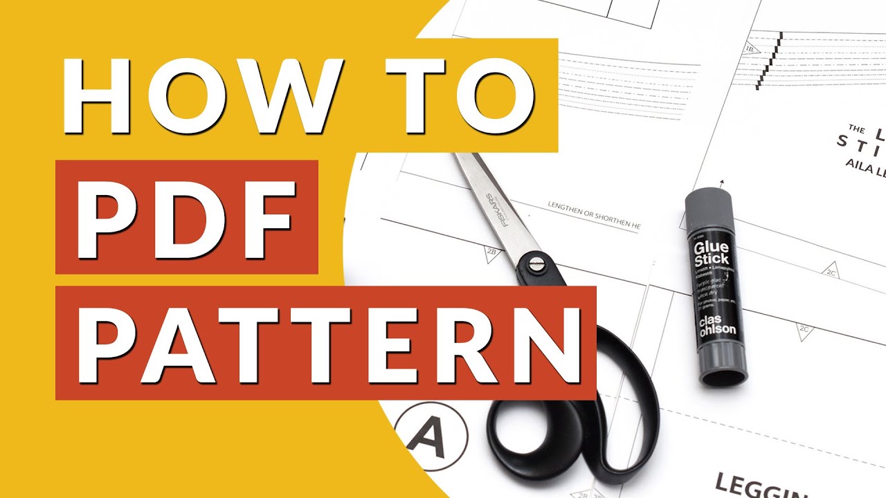 Assembling PDF Sewing Patterns: The Best and Fastest Methods