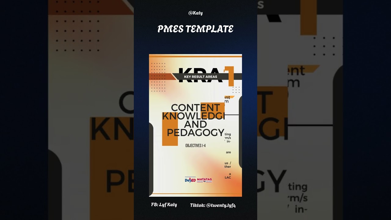 PMES Template for Teachers📙 #teacherresources #pmes #portfolio #digitalproducts