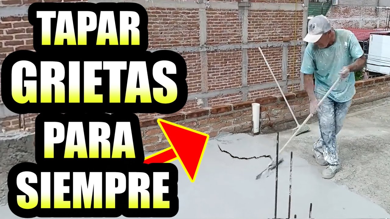 💧Como Tapar Grietas (PARA SIEMPRE) 🏠 Reparar goteras y humedad FACIL Y BARATO Impermeabilizar