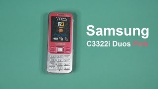 Samsung C3322i Duos (Pink) купити в інтернет-магазині: ціни на ...