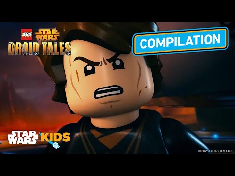 Anakin Gets Pulled WHERE?!? #DarkSide | LEGO Star Wars: Droid Tales | @StarWarsKids