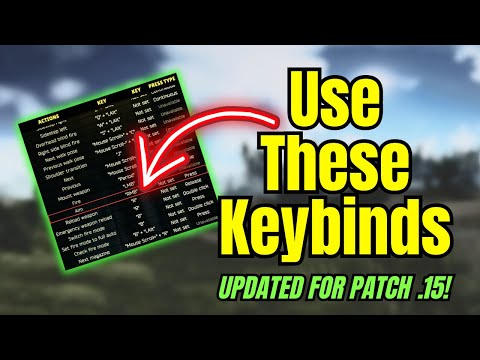 MUST Use Keybinds for Escape From Tarkov (2024 - Patch .15)