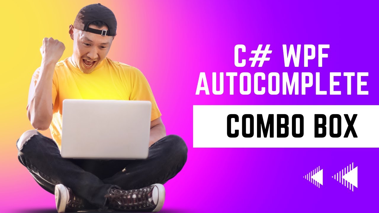 C# WPF - How to Make AutoComplete  ComboBox in WpfTutorial | SAEEDISOFT