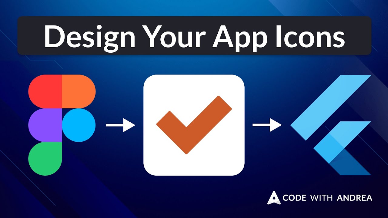 How to Design Your Flutter App Icons in Figma (for Beginners)