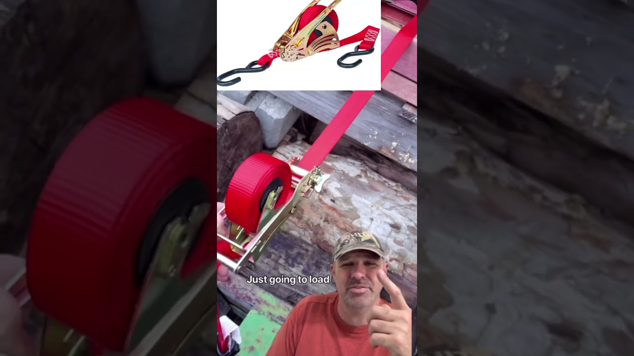 Quikloader Retractable Ratchet Straps!   #tools #cars #contractor