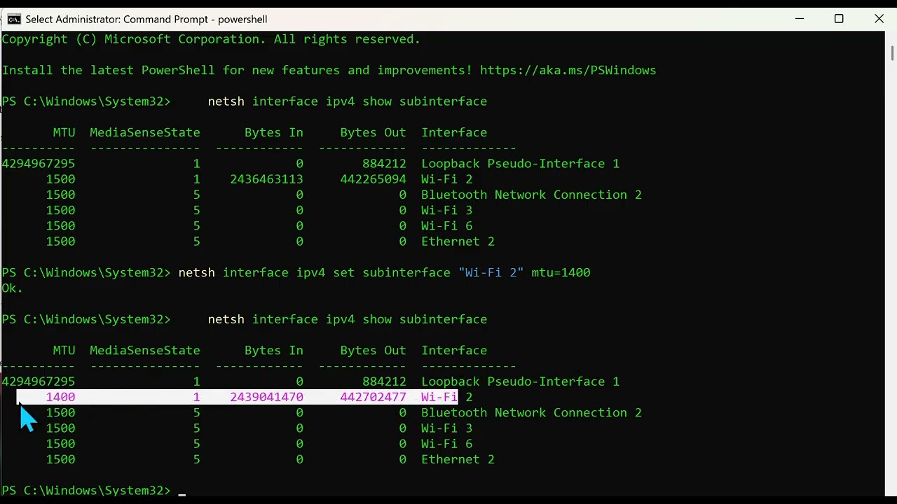 Fine-Tuning Your Network: How to Set Your Windows MTU to 1400 for Smoother Connections