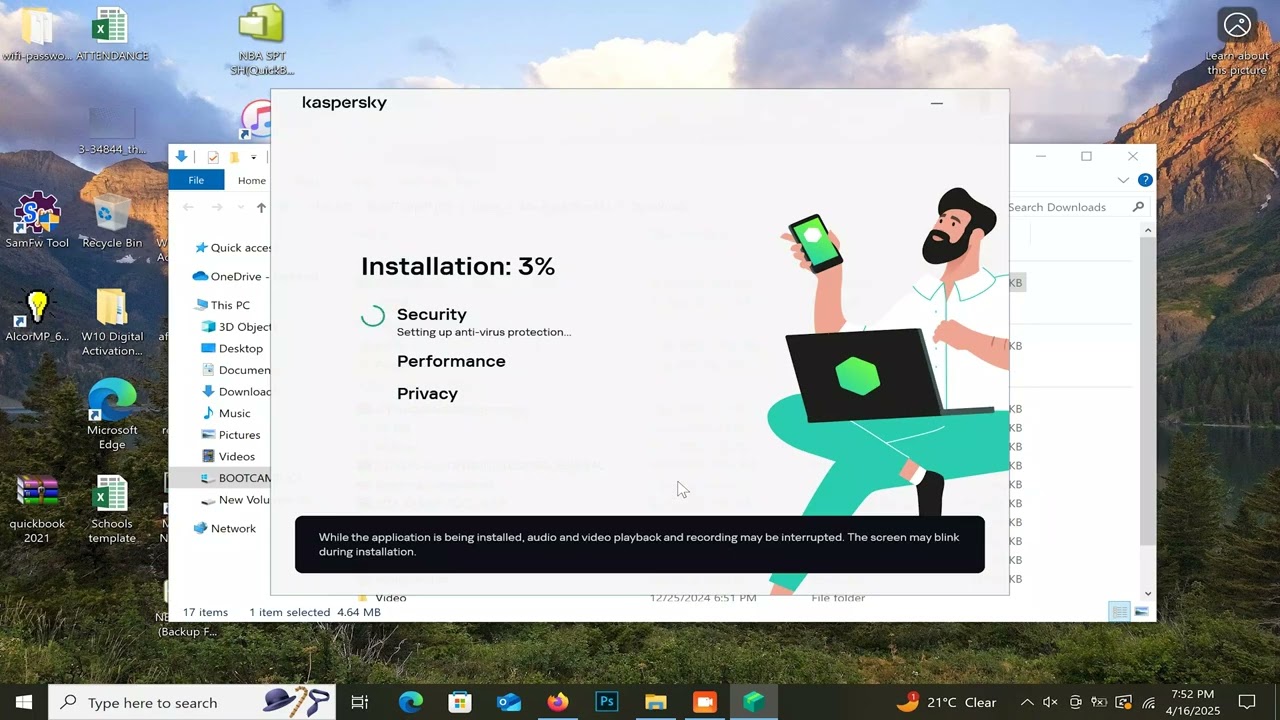 HOW TO INSTALL A NEW VERSION OF KASPERSKY 2025