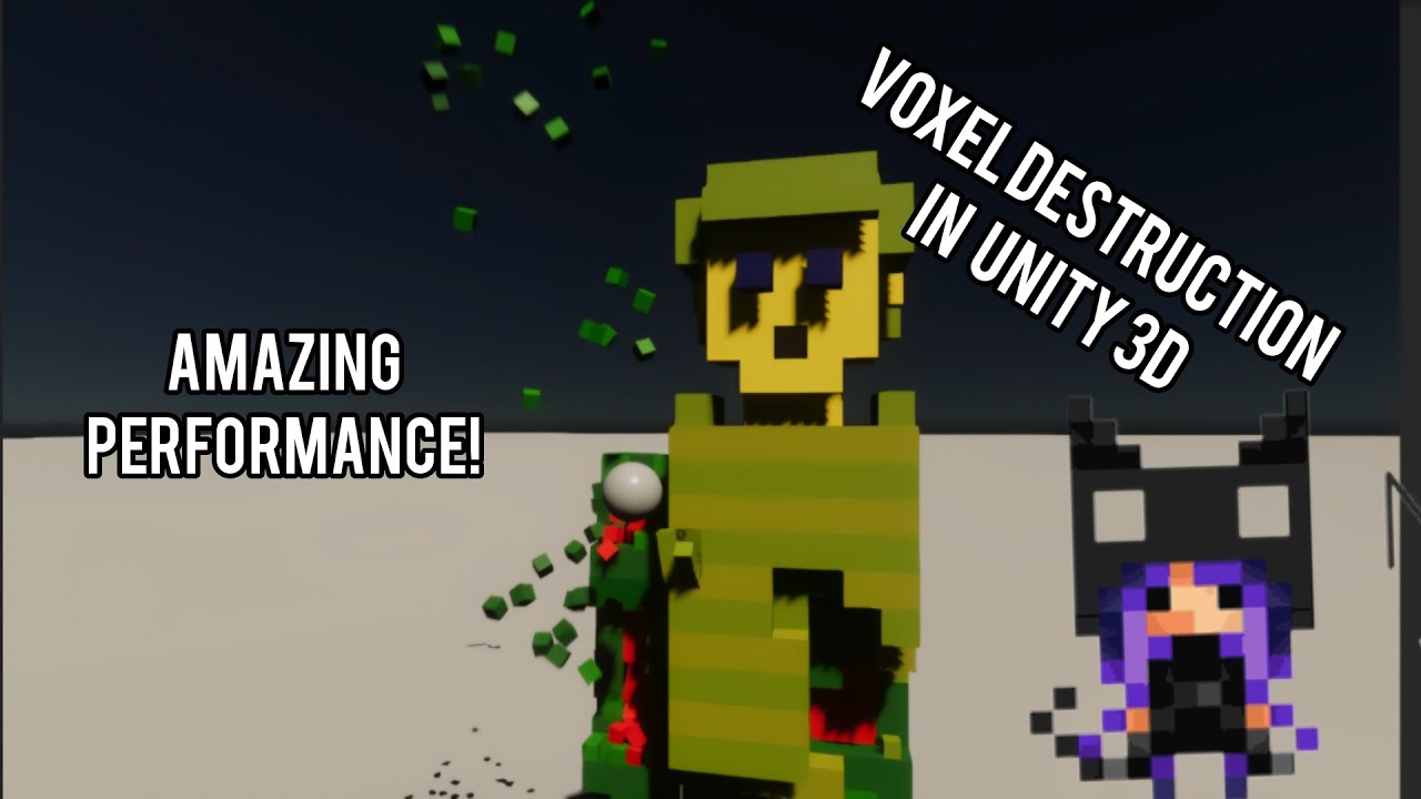 How To Make Voxel Destruction System | UNITY 3D