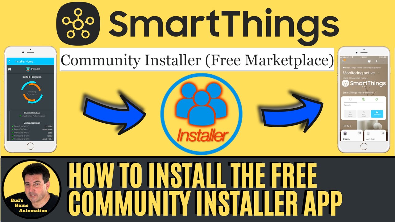 How to Setup the Free SmartThings Community Installer App