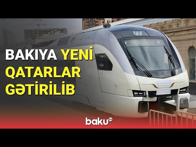 ADY yeni alınan sürət qatarlarını təqdim edib: Bar-vaqon, velosiped ...