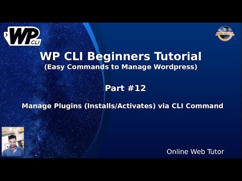 Learn Wordpress WP CLI Tutorials for Beginners 12 Manage Plugins ...